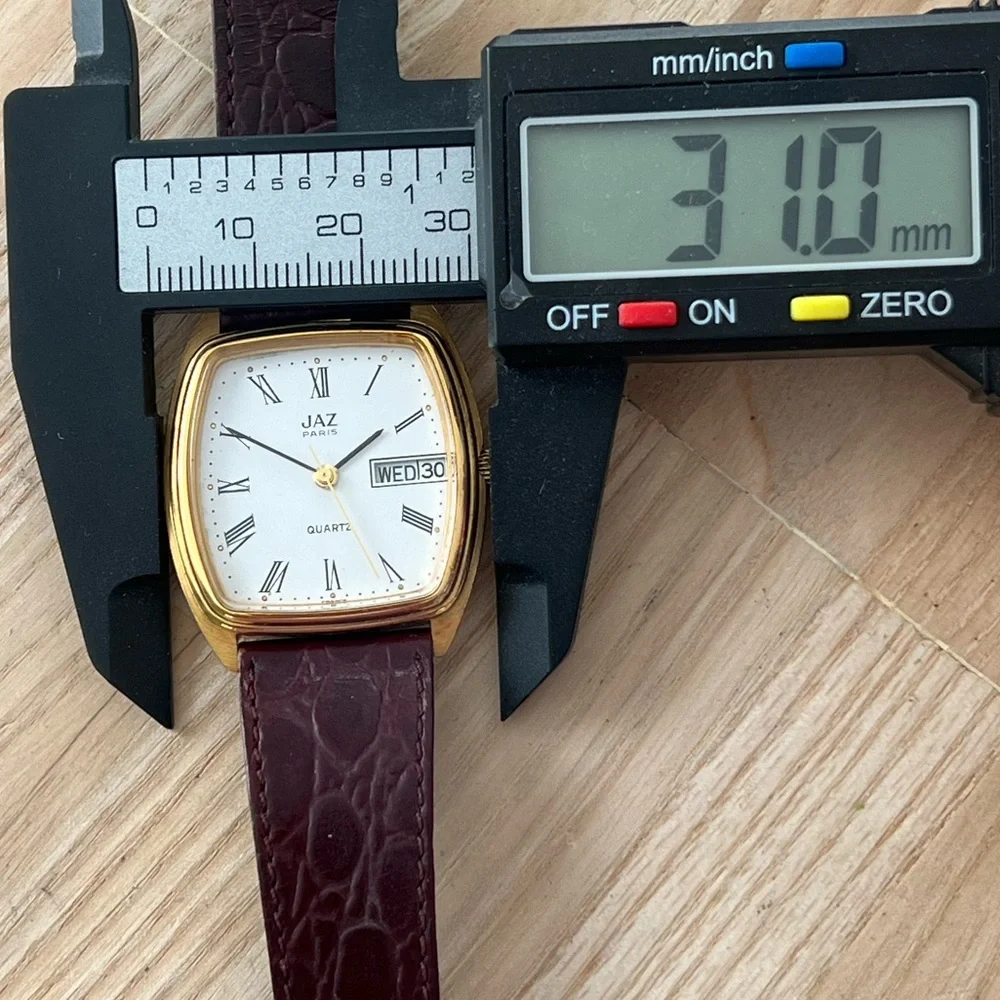 Jaz Paris | Accessories | Jaz Paris Rare Vintage Watch White Dial Gold ...